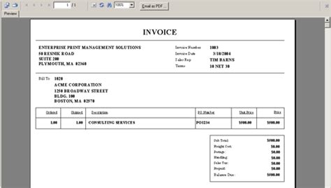 Print Multiple Invoices