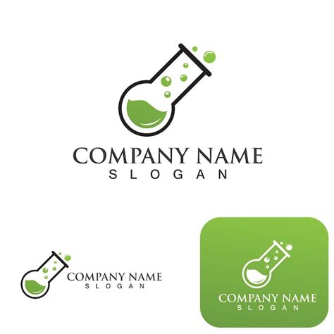 Premium Vector Lab Icon Template Vector Illustration