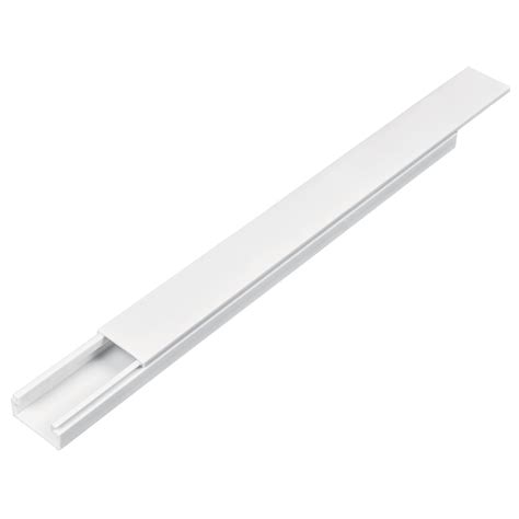 Canaleta 1 Via Con Adhesivo 10 X 20 Mm X 2 Metros Volteck Feted