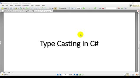 9 Type Casting In C Type Conversion In C Explicit And Implicit