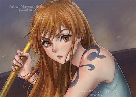 One Piece Amazing Works Of Nami Fan Art You Need To See