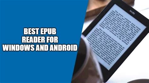Best Epub Reader For Windows And Android