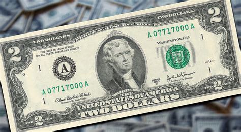 Existe el billete de dos dólares Conoce su precio y su singular historia