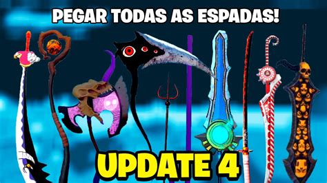 Como Pegar TODAS AS ESPADAS No KING LEGACY UPDATE 4 YouTube