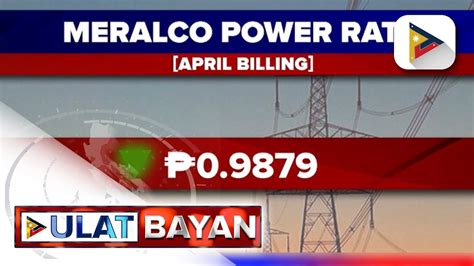 Meralco May Bawas Singil Ngayong Buwan Presyo Ng Krudo Tataas Bukas