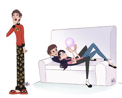 The Incredibles Violet And Tony