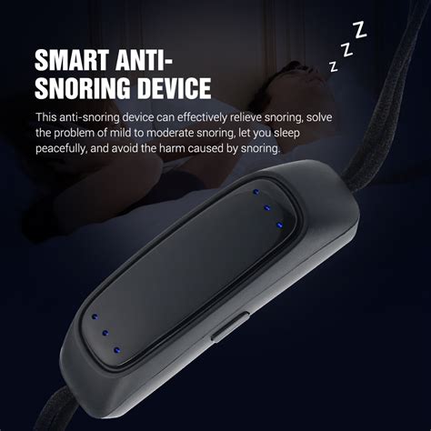 Outil Portable Ems Pour Arrêter Les Ronflements Dispositif Intelligent