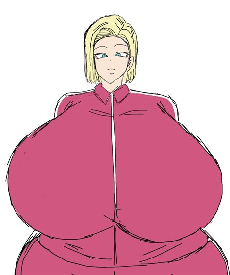 Rule 34 1girls Alternate Breast Size Alternate Version Available Android 18 Big Breasts Blonde