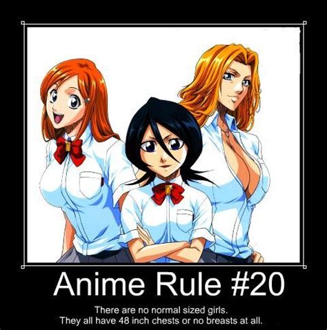 The Rule Of Anime 1 50 Anime Memes Otaku Anime Rules Bleach Anime