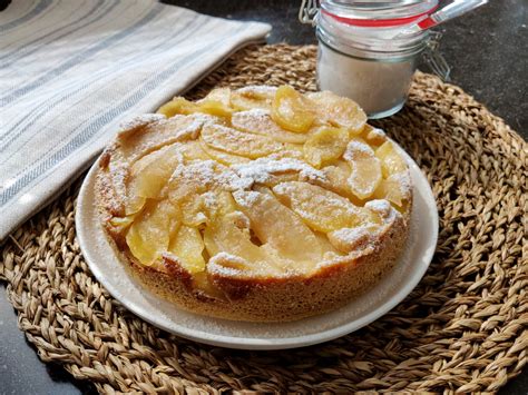 Torta de manzanas y avena sin gluten sin azúcar Carolina Bauque