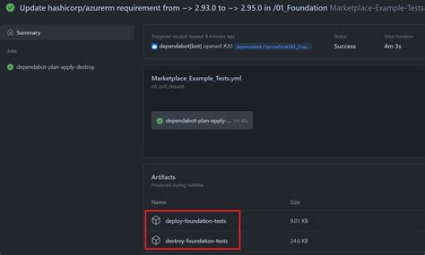 Github Pwd Ml Terraform Azurerm Tests Github Action Run Tests