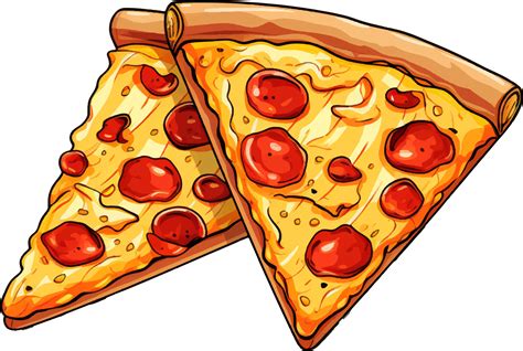 Pizza Dibujos Animados Ai Generar 25221306 PNG