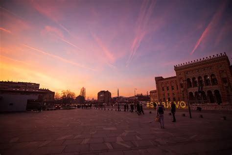 FOTO Snimljen čaroban zalazak sunca iznad Sarajeva