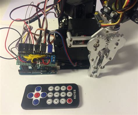 remote controlled robotic arm 8 steps with pictures instructables