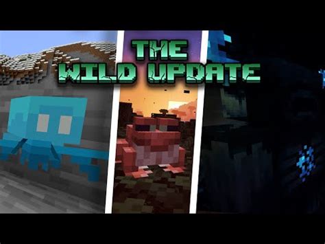 MINECRAFT 1 19 THE WILD UPDATE BETA Deep Dark Cities The Warden