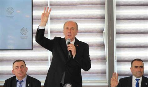 Memleket Partisi Genel Başkanı ve Cumhurbaşkanı Adayı Muharrem İnce