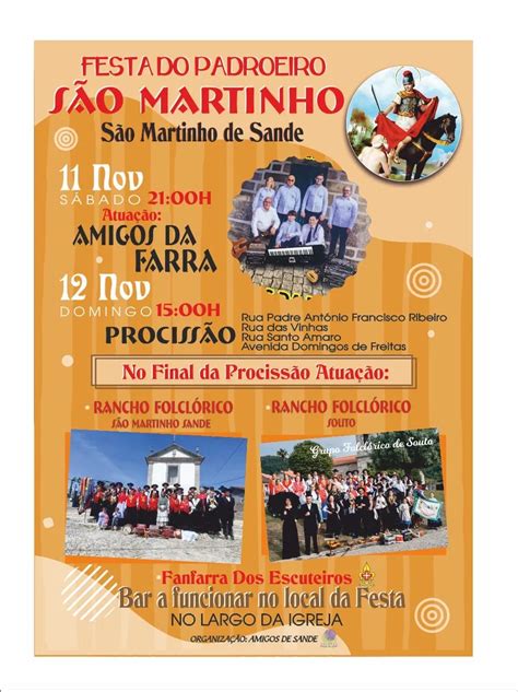Festa de São Martinho 2025 em São Martinho de Sande
