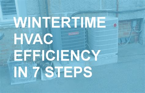 Ways To Reduce Energy Consumption By Winterizing Hvac Systems Motili
