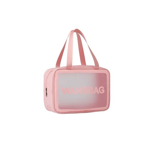 Bolsa Organizadora Nécessaire Transparente Á Prova d agua Washbag Para