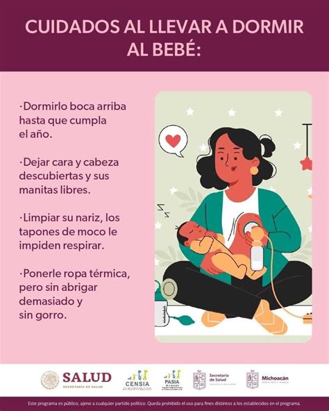 SALUD Reduce la muerte súbita en menores de un año con estas