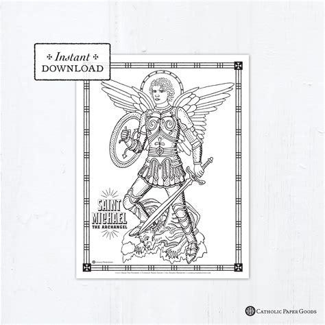 Archangel Coloring Pages