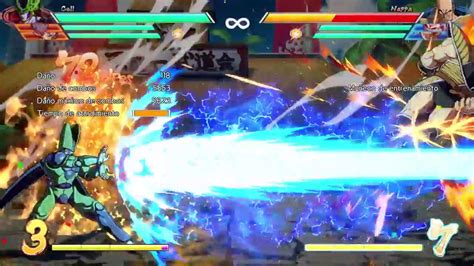 DBFZ Cell Bnb Mid Screen Combo Easy YouTube