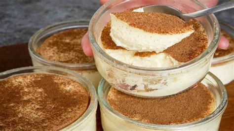 Dessert crémeux à la cuillère Préparez cette sublime crème et ajoutez