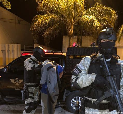 MPF Córdoba Ministerio Público Fiscal Córdoba Pareja detenida por