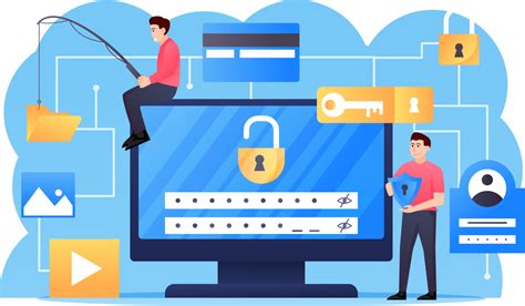 Digital Data Protection Design Illustration Cyber Security