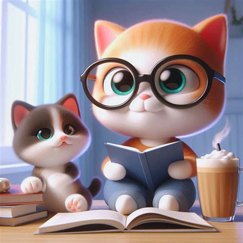 Ai Generiert Katze Karikatur Kostenloses Bild Auf Pixabay