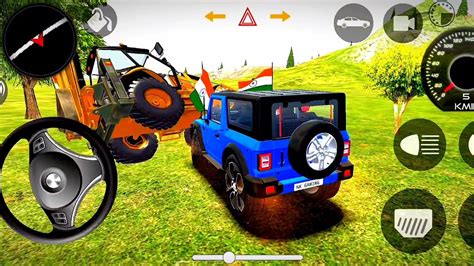 Dollar Song Modified Mahindra Blue Thar Gameplay Indian Car