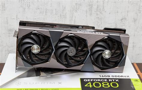 MSI GeForce RTX 4080 16GB SUPRIM X Graphics Card Review A Perfect Cut