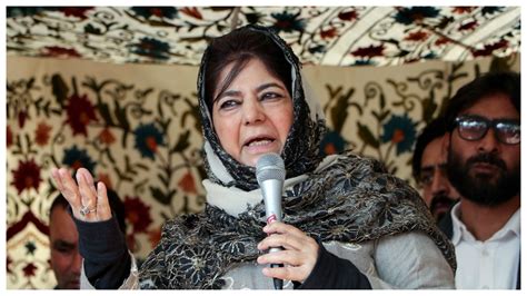 Mehbooba Mufti Under House Arrest Ahead Of Verdict On Article 370