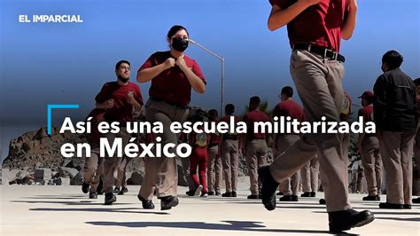 Así es una escuela militarizada en México YouTube