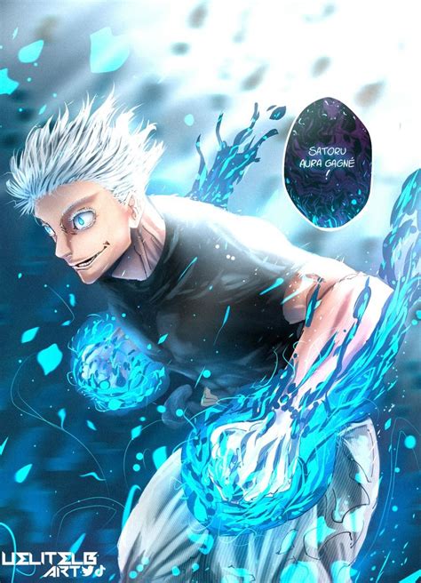 gojo satoru color by uelitelb Ảnh tường cho điện thoại Hình ảnh Tượng