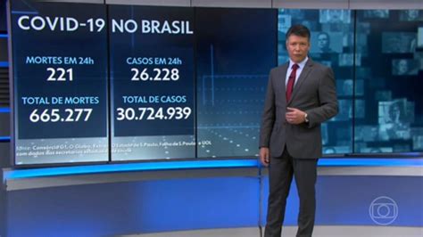 Brasil Registra Mortes Por Covid Em Horas Jornal Nacional G