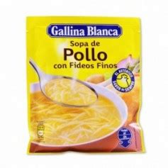 Gallina Blanca Sopa De Pollo Con Fideos Finos 71g Cestaclick Es