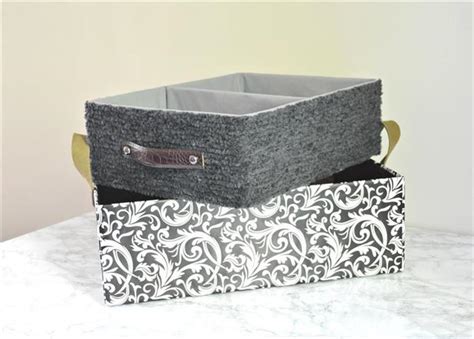 Como fazer cesta de papelão decorada para impressionar Artesanato