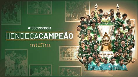 Palmeiras é hendecacampeão campanha irretocável recordes e série