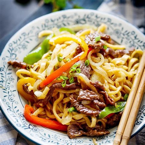 Beef Chow Mein China Sichuan Food