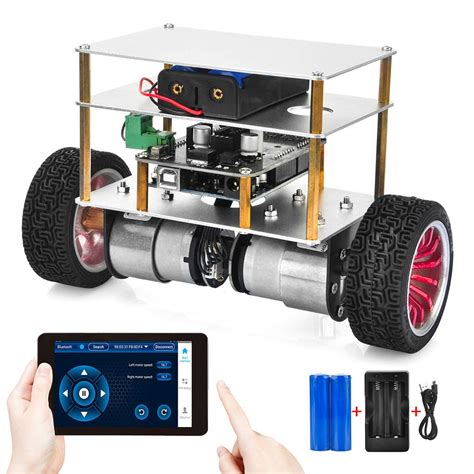 buy osoyoo rc two wheel self balancing robot car kit basic board for arduino diy educational