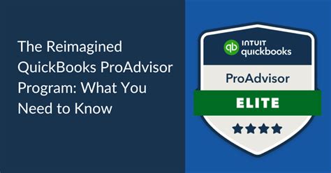The Reimagined QuickBooks ProAdvisor Program What You Need To Know