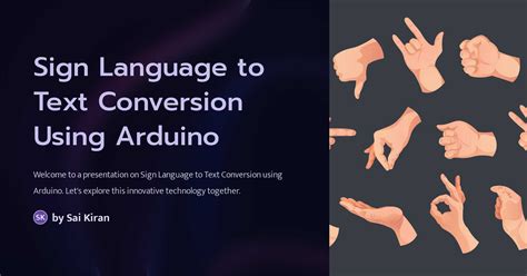 sign language to text conversion using arduino