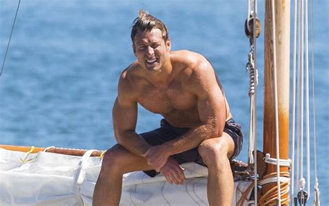 Glen Powell Stirs The Imagination With His Ripped Abs On The Set Of A