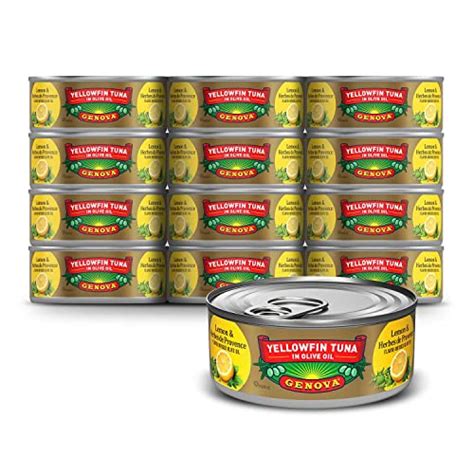 Genova Premium Yellowfin Tuna In Lemon And Herbes De Provence Infused