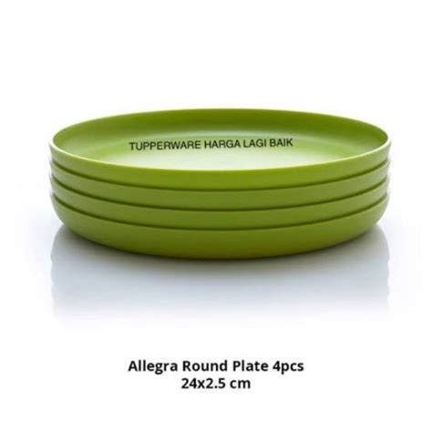 Jual Large Deep Plate Tupperware Blossom Plate Piring Tupperware