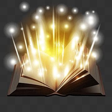 Libro Mágico De Efectos De Luz PNG Vectores PSD e Clipart Para