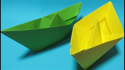 Como Hacer Un Origami De Papel Espectacular Barco De Papel Paso A