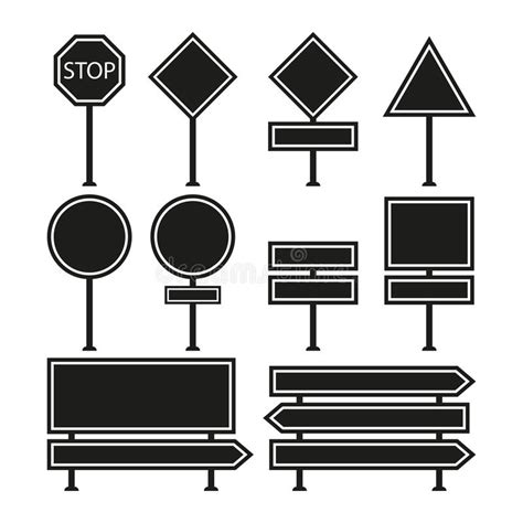 Icono De Las Se Ales De Tr Fico Ejemplo Plano Simple Del Vector