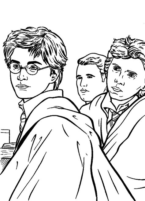Coloriage Harry Potter 69840 Films Dessin à colorier Coloriages